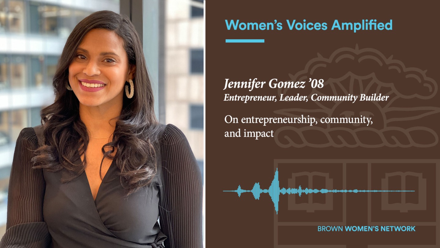 Jennifer Gomez ’08: Founder and Tech Entrepreneur | Alumni & Friends ...